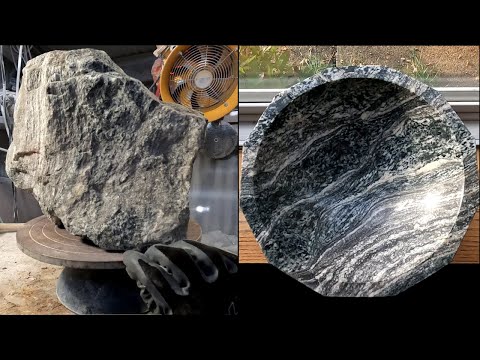 Making A Polished Stone Bowl