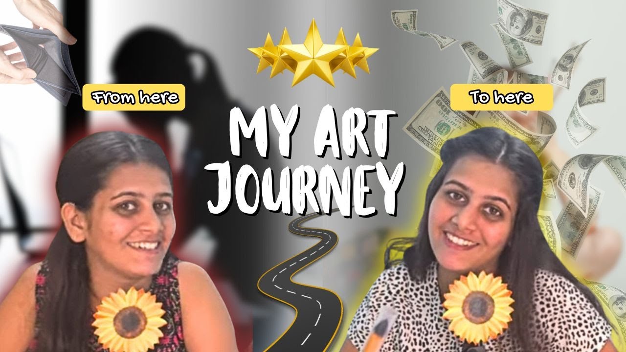 How Art Changed My Life 😍 | Art show |Taleo art by Sakshi |Beginner to ...