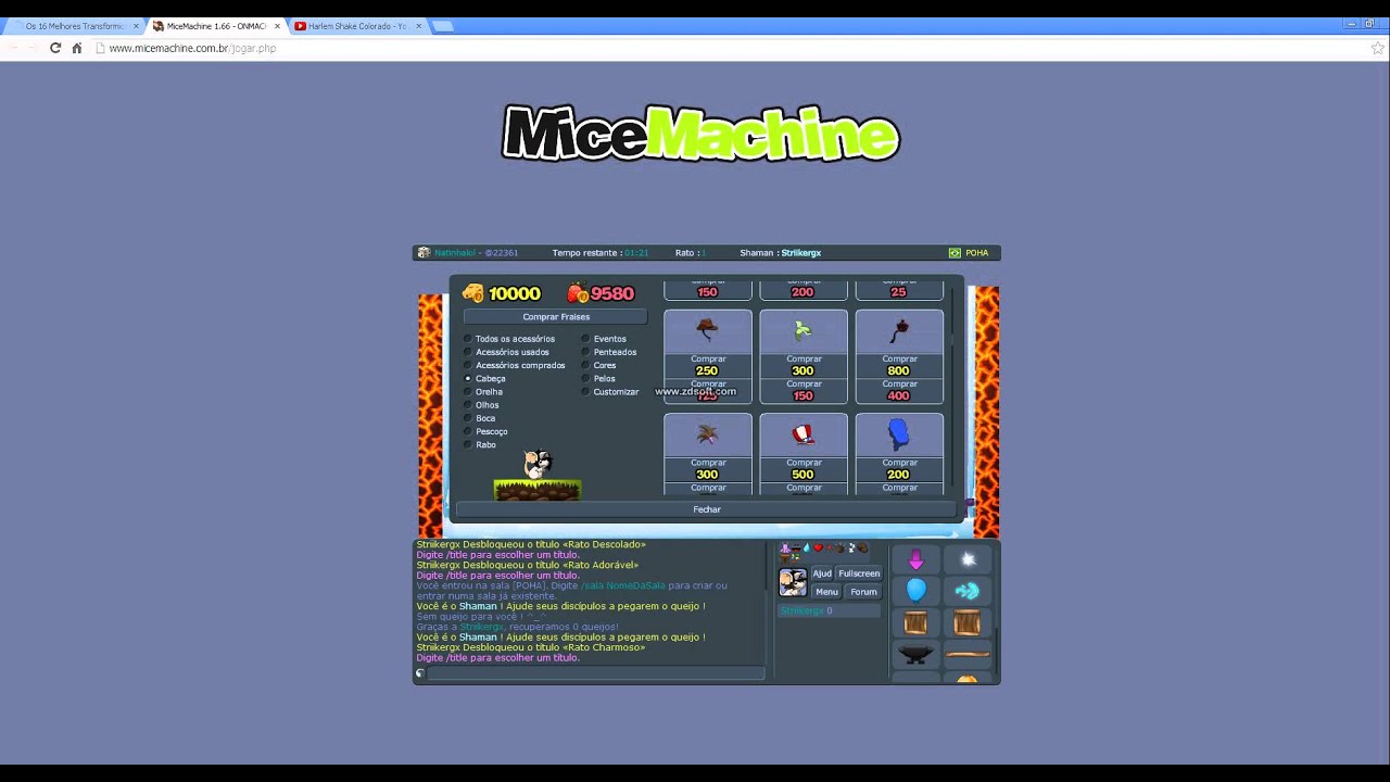 5 visuais maneiros transformice - YouTube
