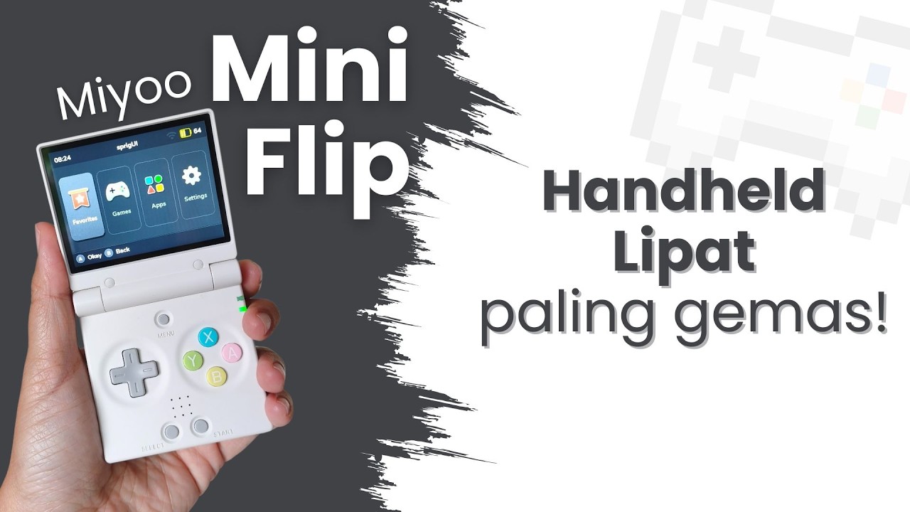Kecil Banget! Review Miyoo Mini Flip: Handheld Lipat Paling Gemas ...