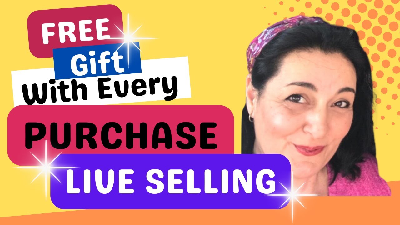 Free Gift With Every Purchase Reseller inventory Live Selling - YouTube