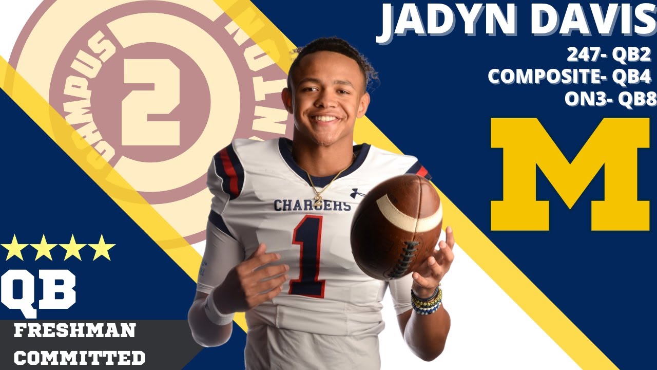 2024 Freshman QB- Jadyn Davis - YouTube
