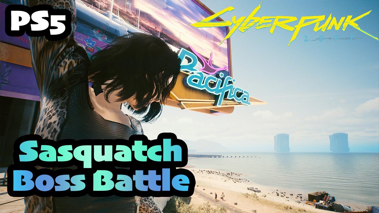 Cyberpunk 2077 | Boss Battle with Sasquatch Matilda K Rose - YouTube