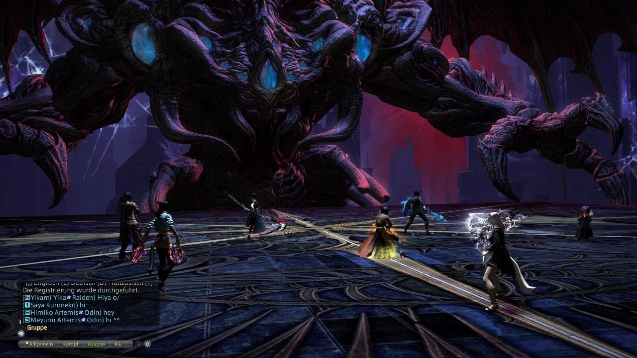 [FINAL FANTASY XIV] First Time Prophetie - Zeromus Normal [Story Boss ...