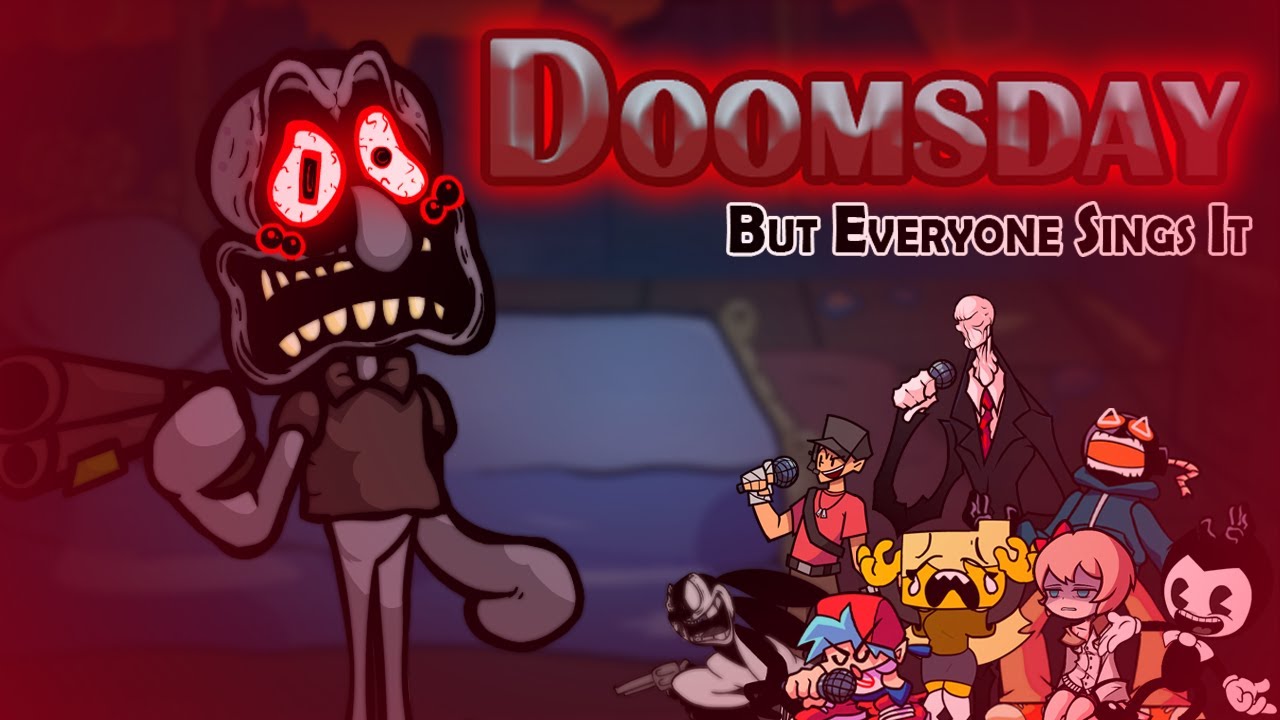 Doomsday but Everyone sings It! - FNF Betadciu - YouTube