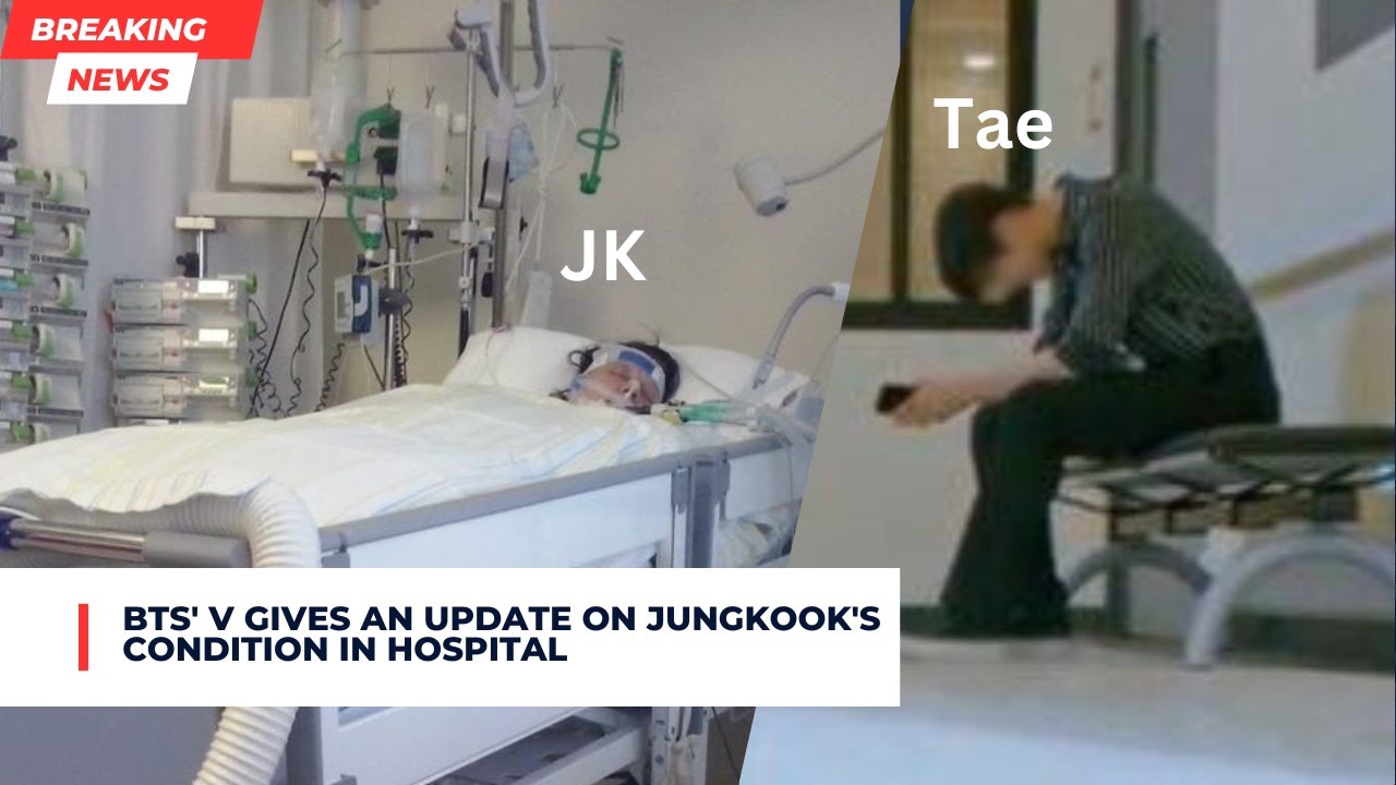 FANS is Worried! BTS' V Gives an Update on Jungkook's Condition in ...