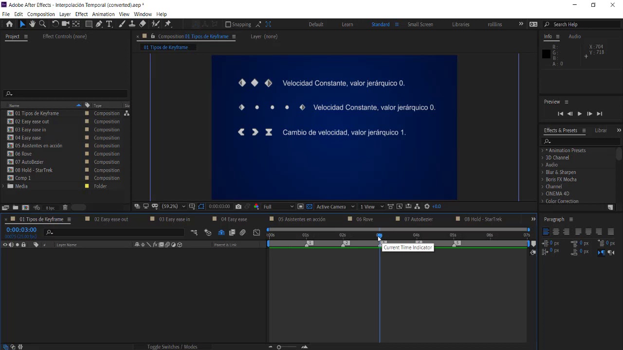 Valores de los keyframes - YouTube