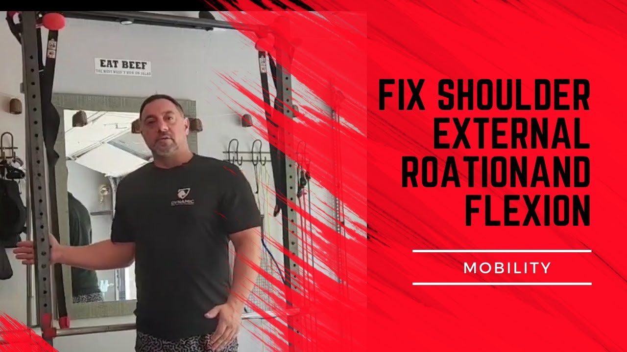 MOBILITY: Fix Shoulder External Rotation and Flexion (Anterior Glide ...