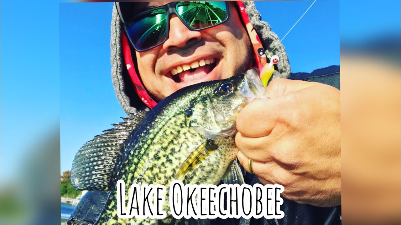 Fishing for Crappie! Big Lake Okeechobee Florida. Jigging with Light ...