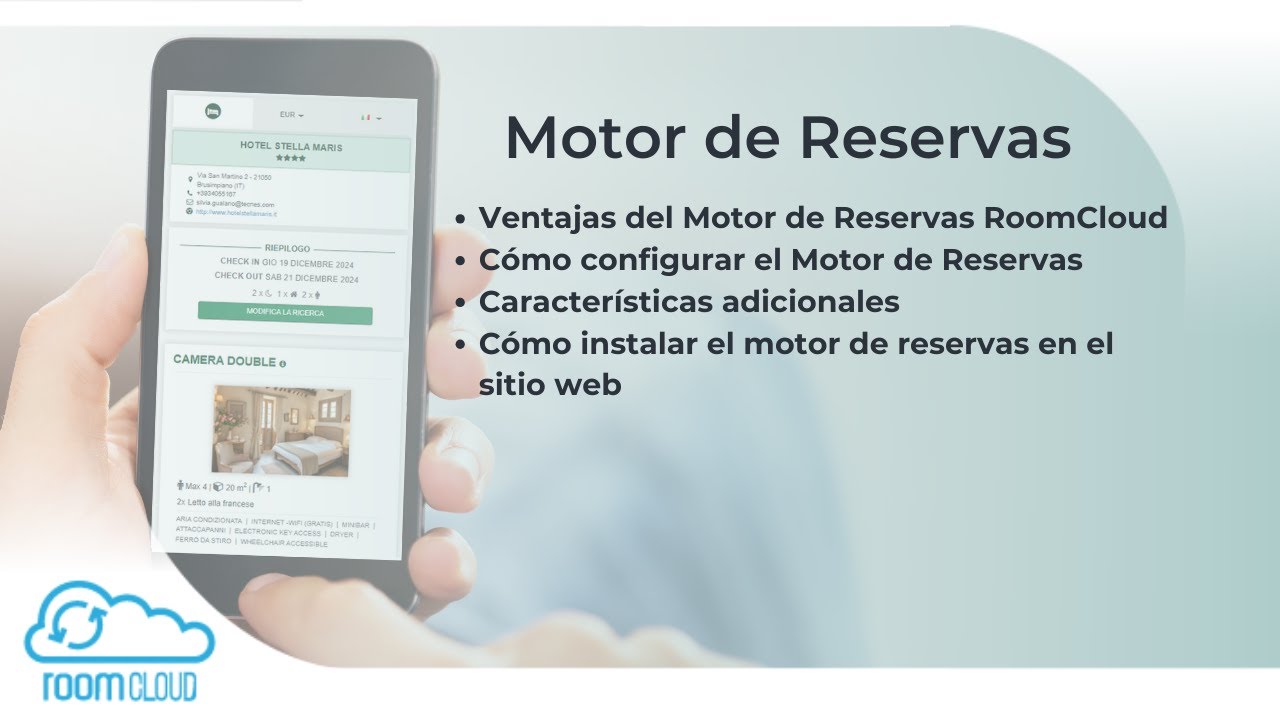 Descubre el Motor de Reservas RoomCloud - YouTube