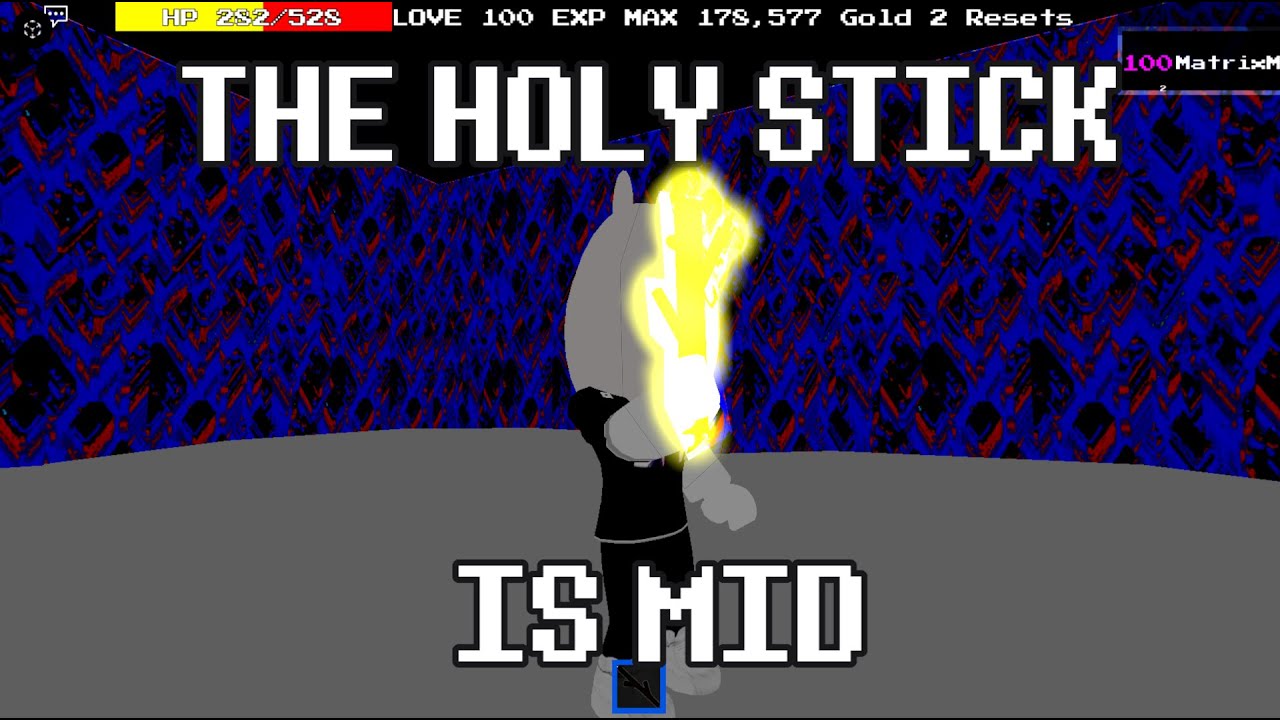 Undertale Monster Mania: THE HOLY STICK showcase - YouTube