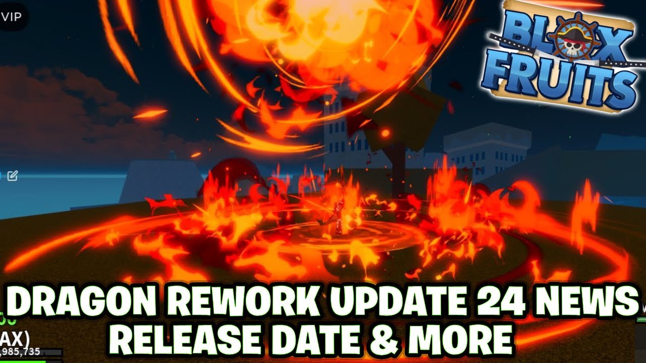 OMG..😱 Dragon Rework Release Date is Finally Here in Blox Fruits Update ...