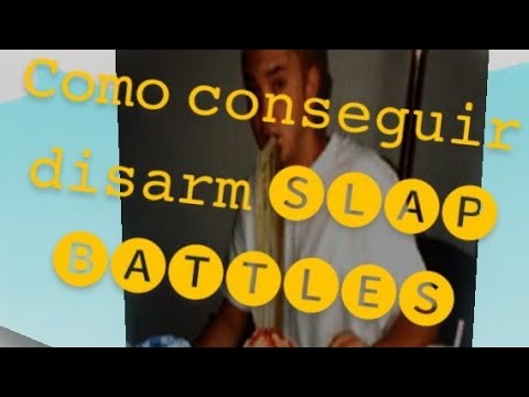 (TUTORIAL) Como conseguir disarm de slap battles - YouTube