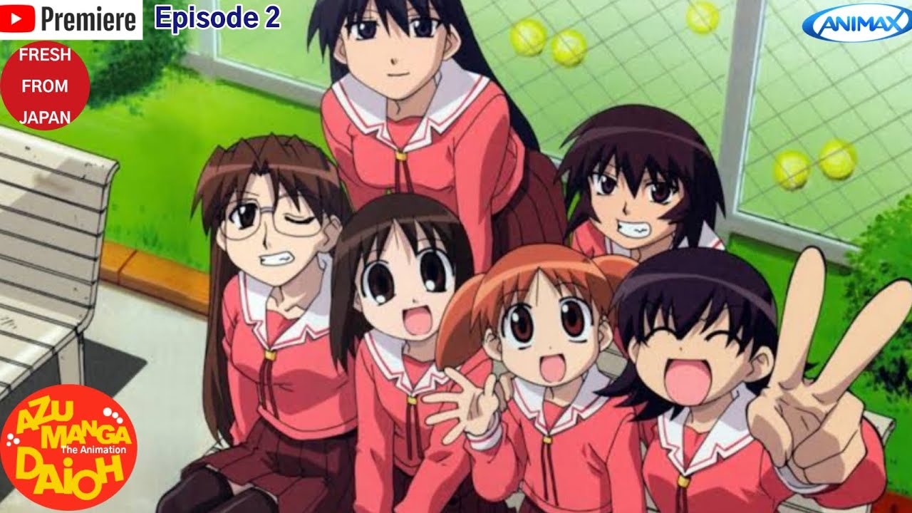 [YouTube Premiere] Azumanga Daioh: The Animation Episode 2 (@AnimaxAsia ...