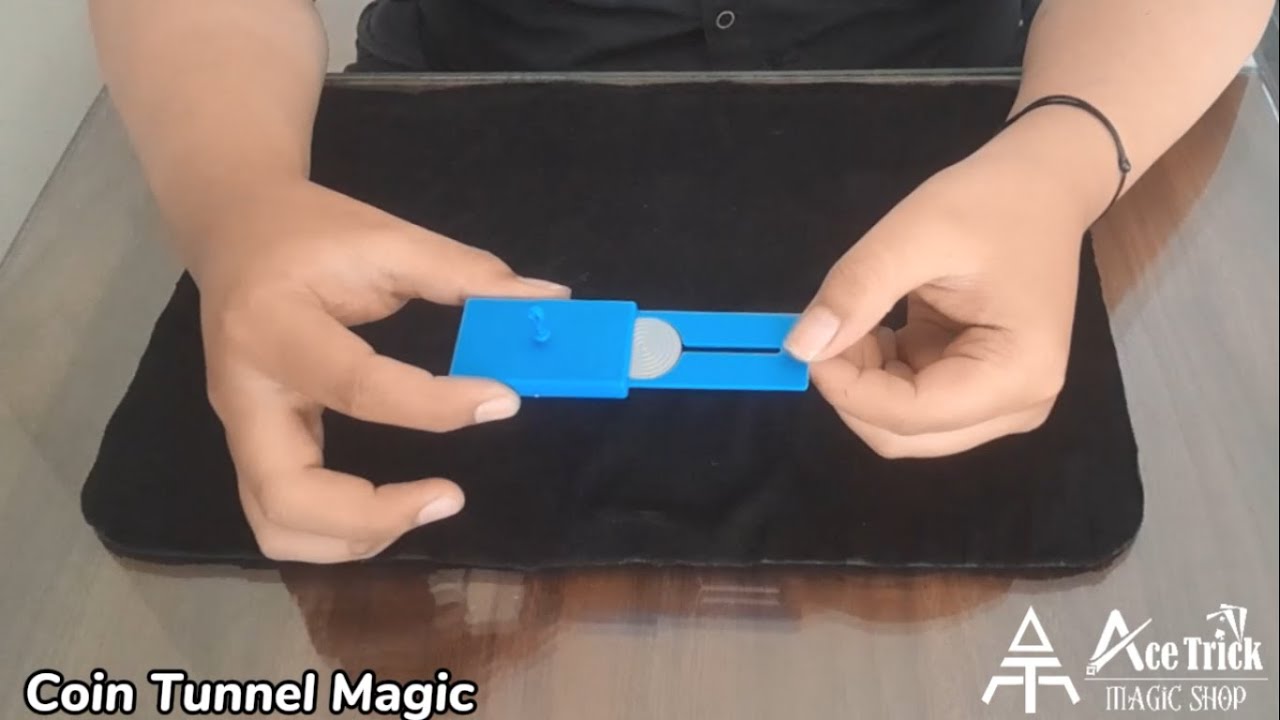 Coin Tunnel Magic Performance - Ace Trick - YouTube