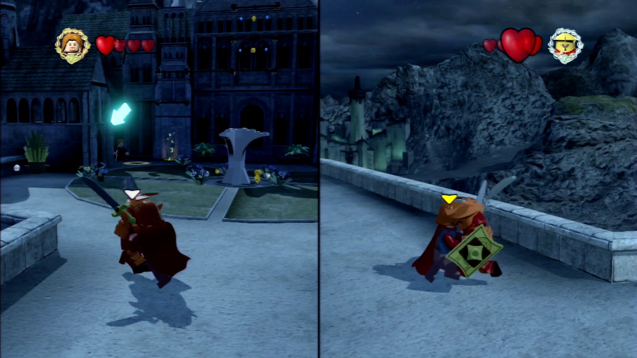 Boromir vs. Easterling in Minas Tirith in Lego Lord of the Rings - YouTube