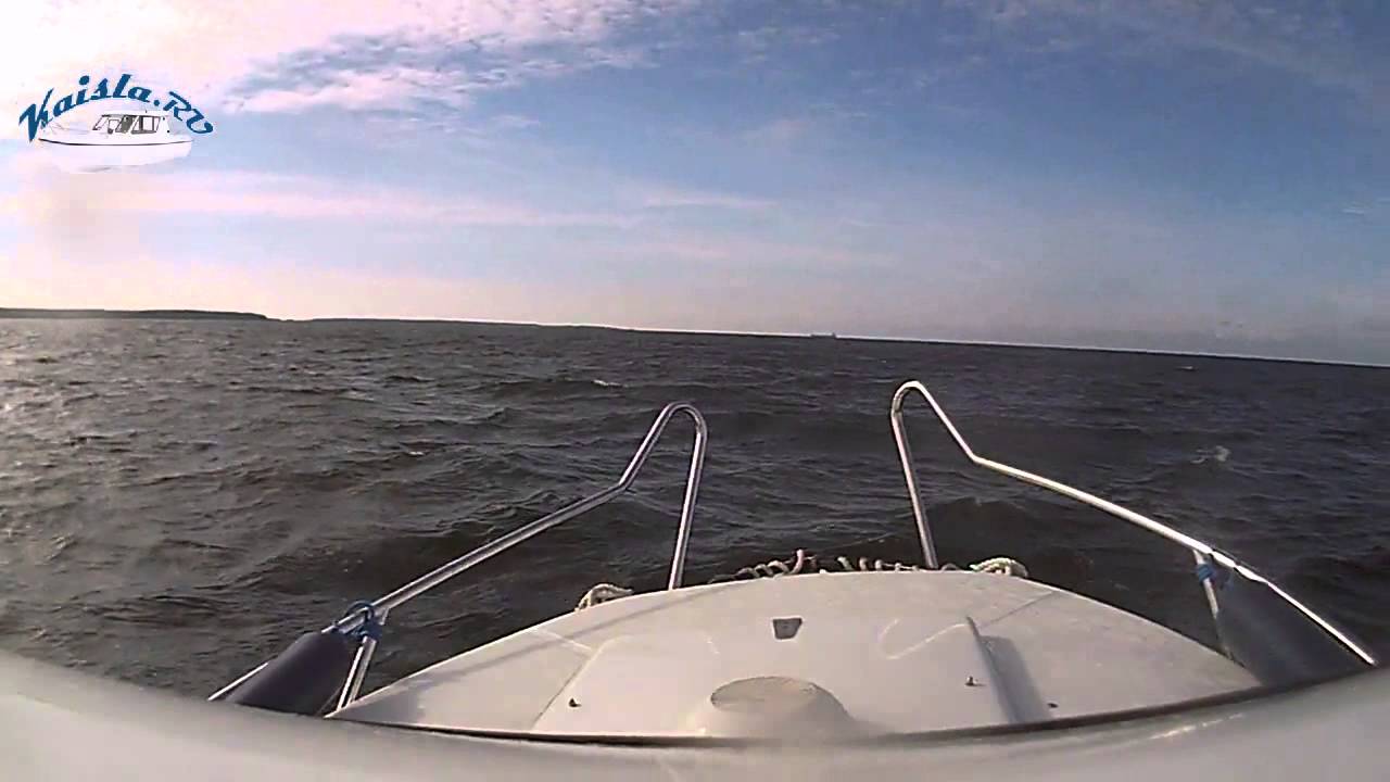 Катер финский прогулочно рыболовный Kaisla 550 HT тест ч.1 - YouTube