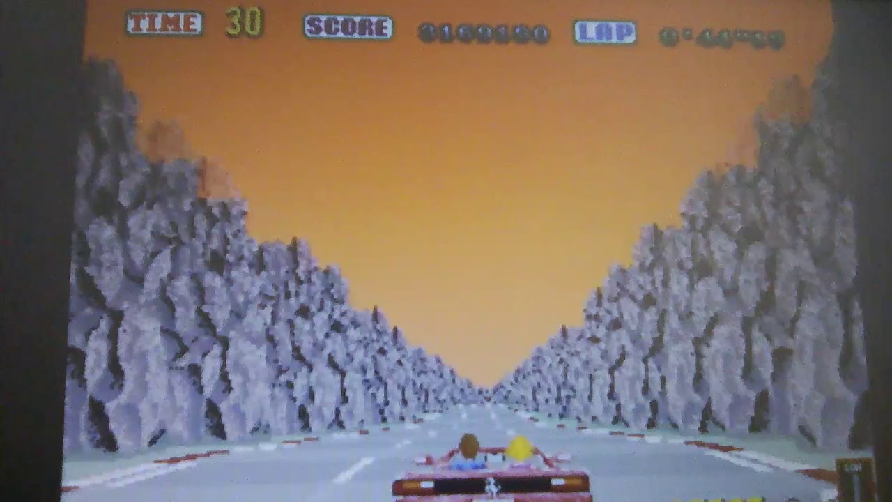 Out run mame emulated - YouTube