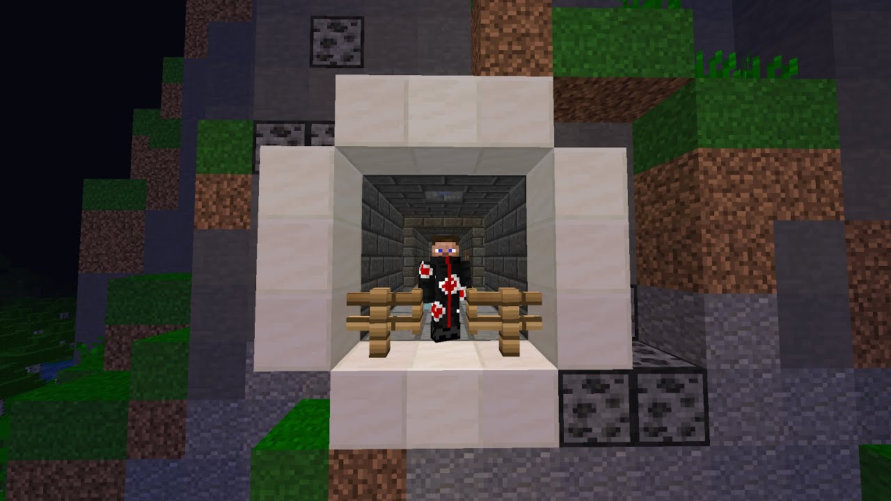 Minecraft turtorial: how to make a moutain starter base! - YouTube