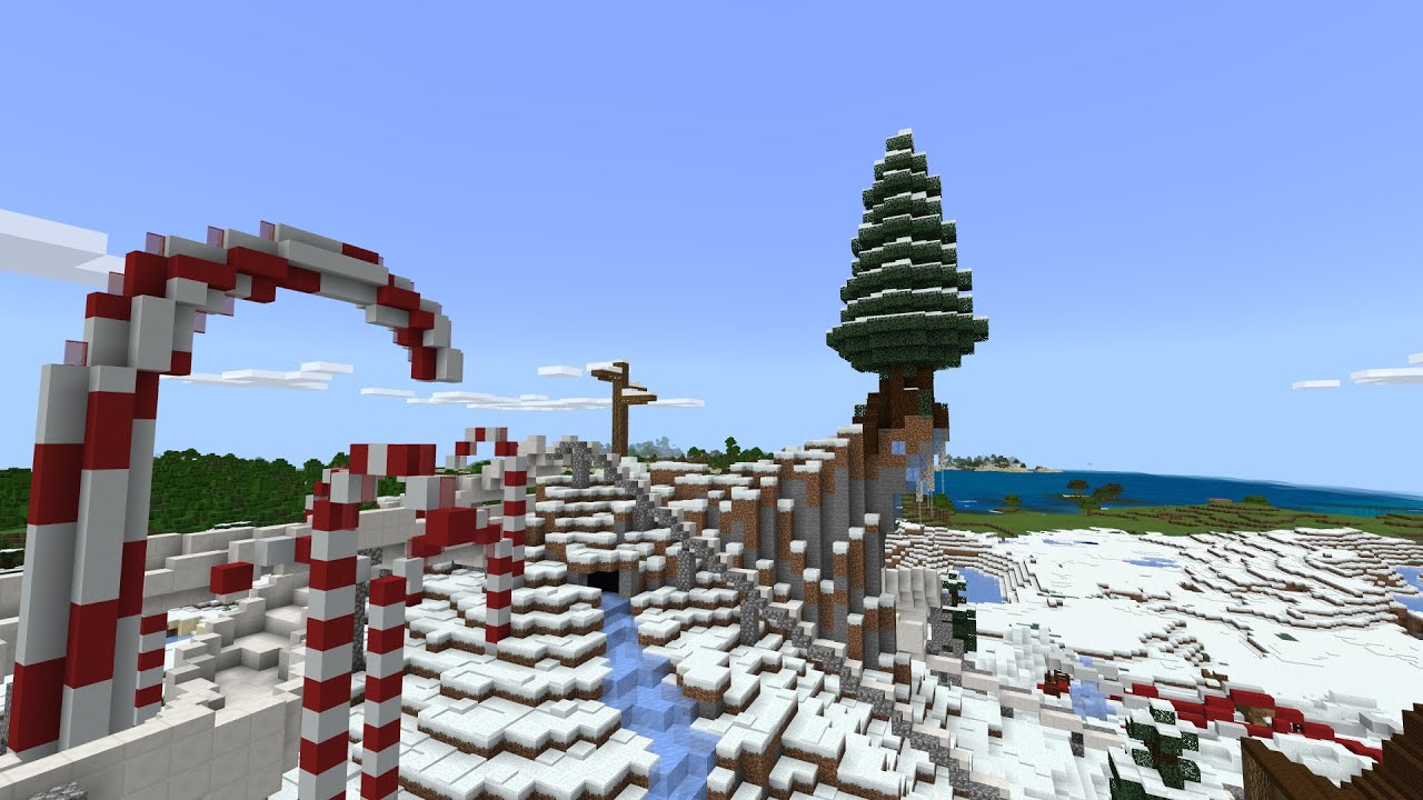 [OFFICIAL] Christmas Mountain Christmas Adventure Minecraft PE POV ...