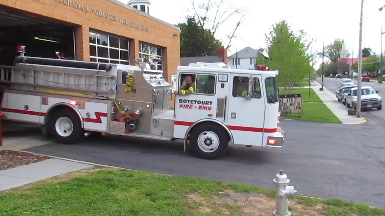 BVFD - Engine 701 and Tanker 3 Responding - YouTube