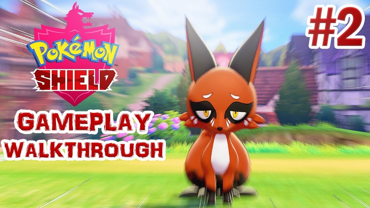 Pokemon Sword & Shield Gameplay Walkthrough Part 2 - FIRST CATCH ...