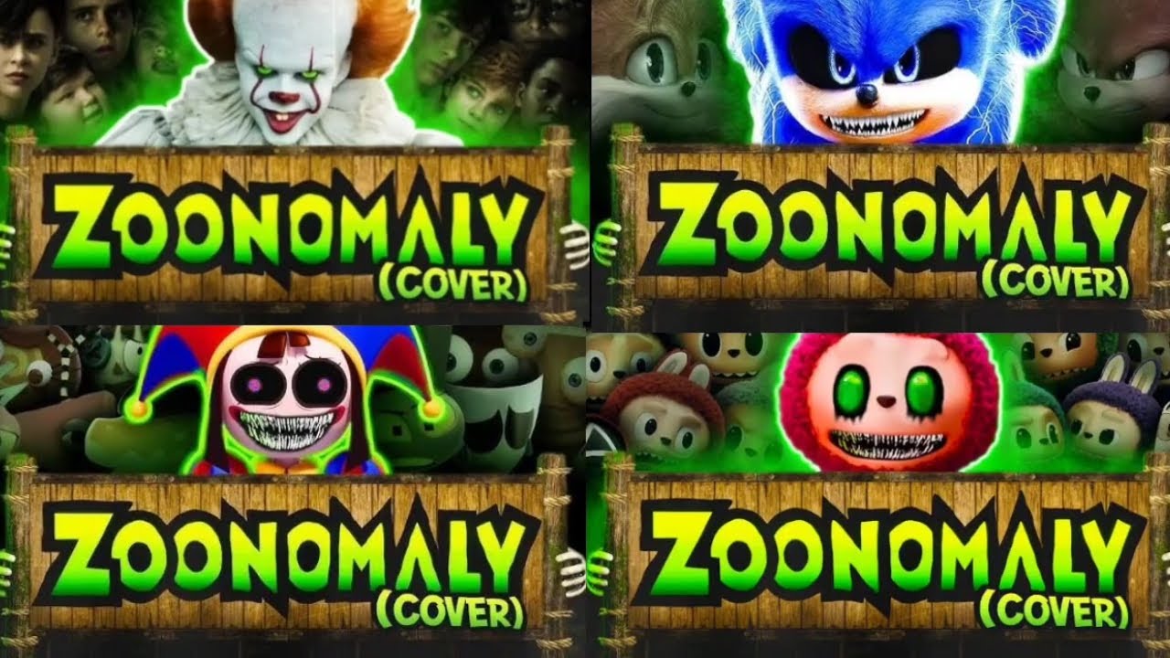 It/Pennywise, Sonic, TADC and LABUBU (Cartoon Games 3D) (Zoonomaly ...