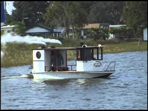 Steam sternwheeler Silver River Queen on the Dora Canal - YouTube