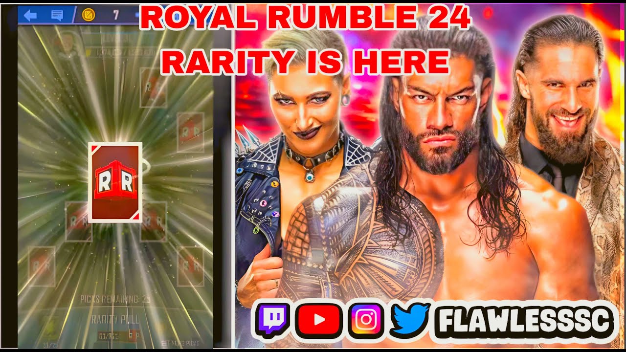 Royale Rumble 24 Rarity is here | WWE Supercard - YouTube