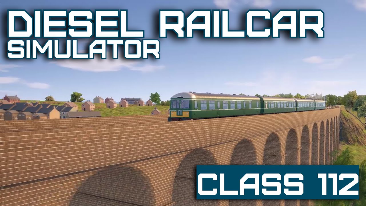 Diesel Railcar Simulator: Class 112 | Short Suburban Stopping Service ...