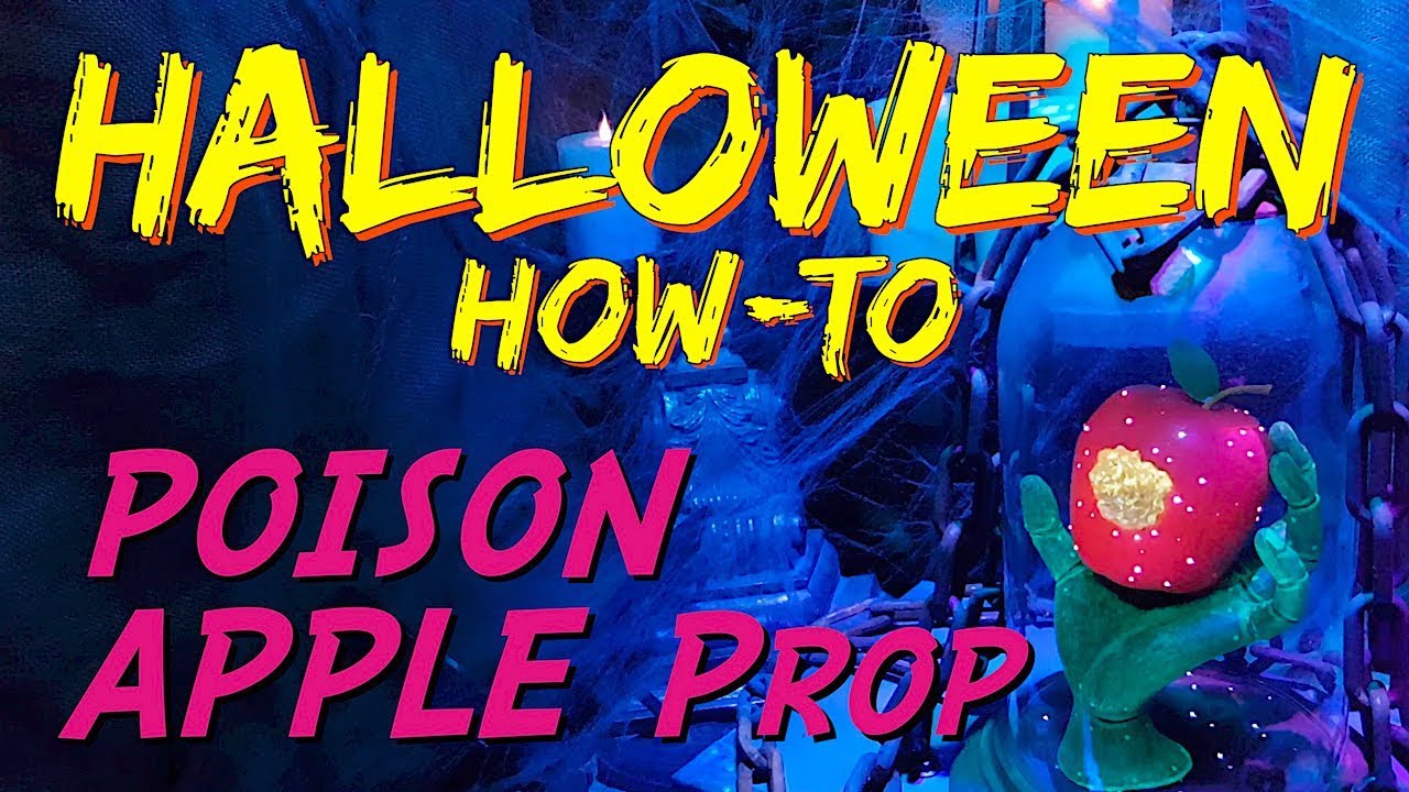 DIY Animated POISON APPLE Halloween How-To Prop - YouTube