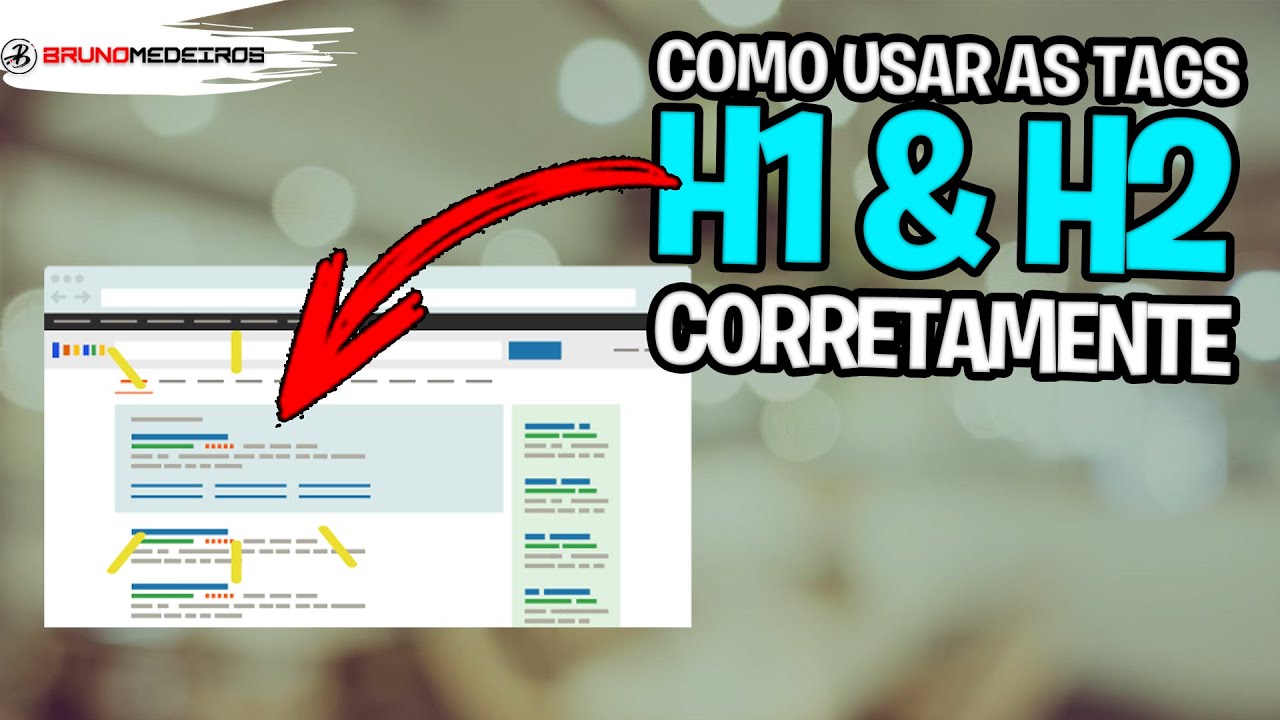 COMO USAR AS TAGS H1 & H2 CORRETAMENTE - YouTube