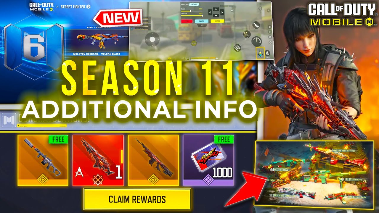 Season 11 Leaks | FREE Series Points | Mythic SO-14 | New Settings ...
