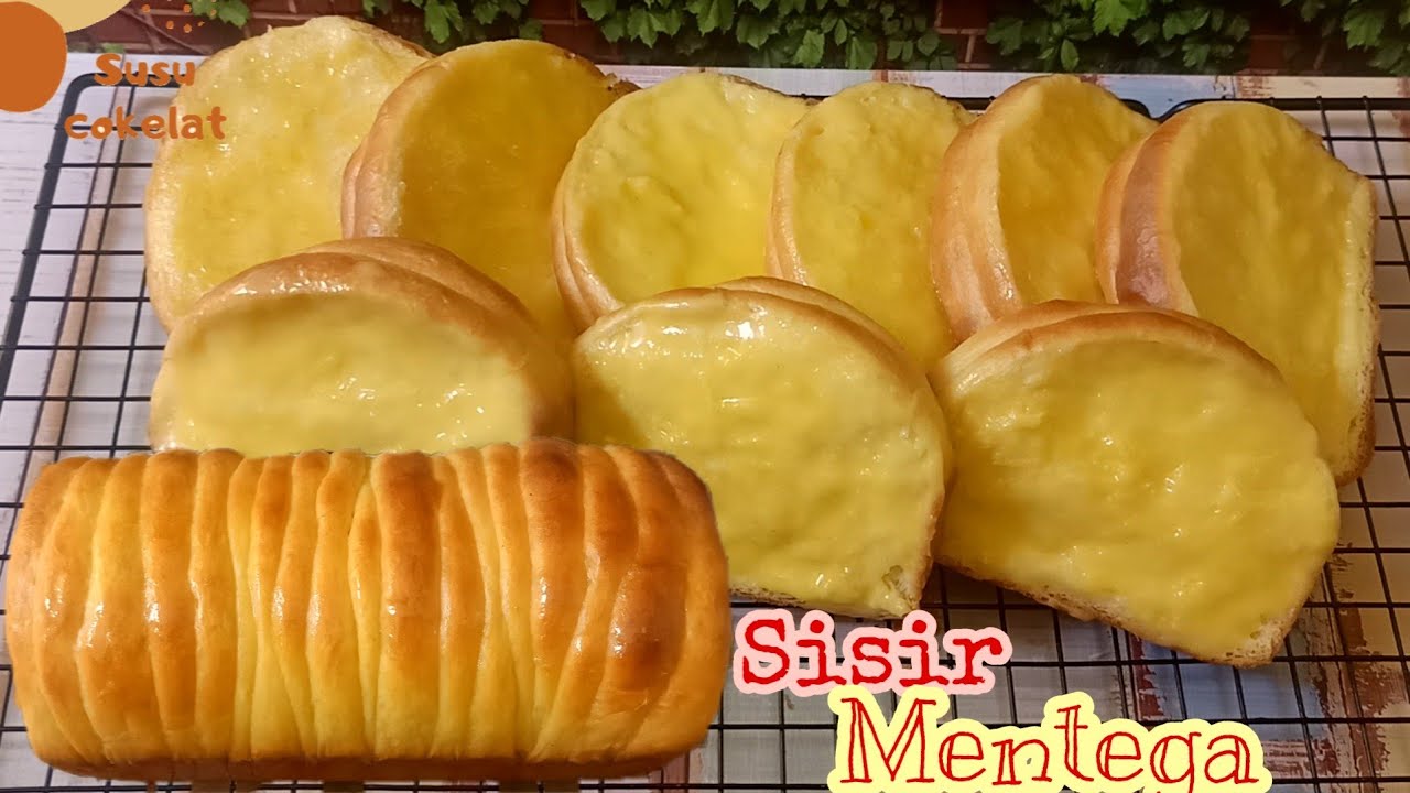 Resep roti sisir mentega lumer || roti sisir mentega ala holland bakery ...