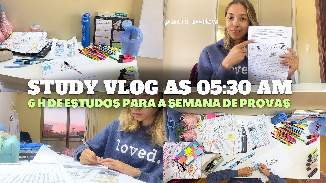 STUDY VLOG AT 05:30 am | mais de 5 horas de estudos para a semana de provas 🫡 #faculdade # ...