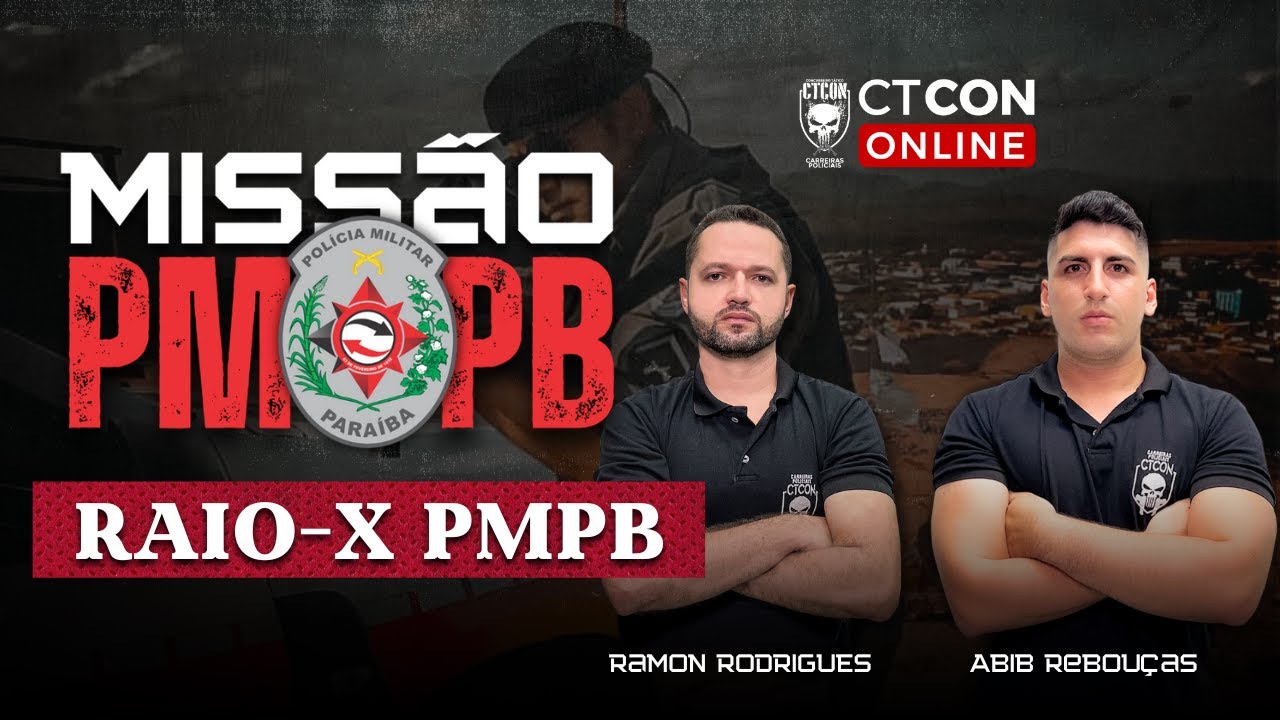 COMO INICIAR A PREPARAÇÃO PARA O CONCURSO DA PMPB - MISSÃO PMPB - PROF ...