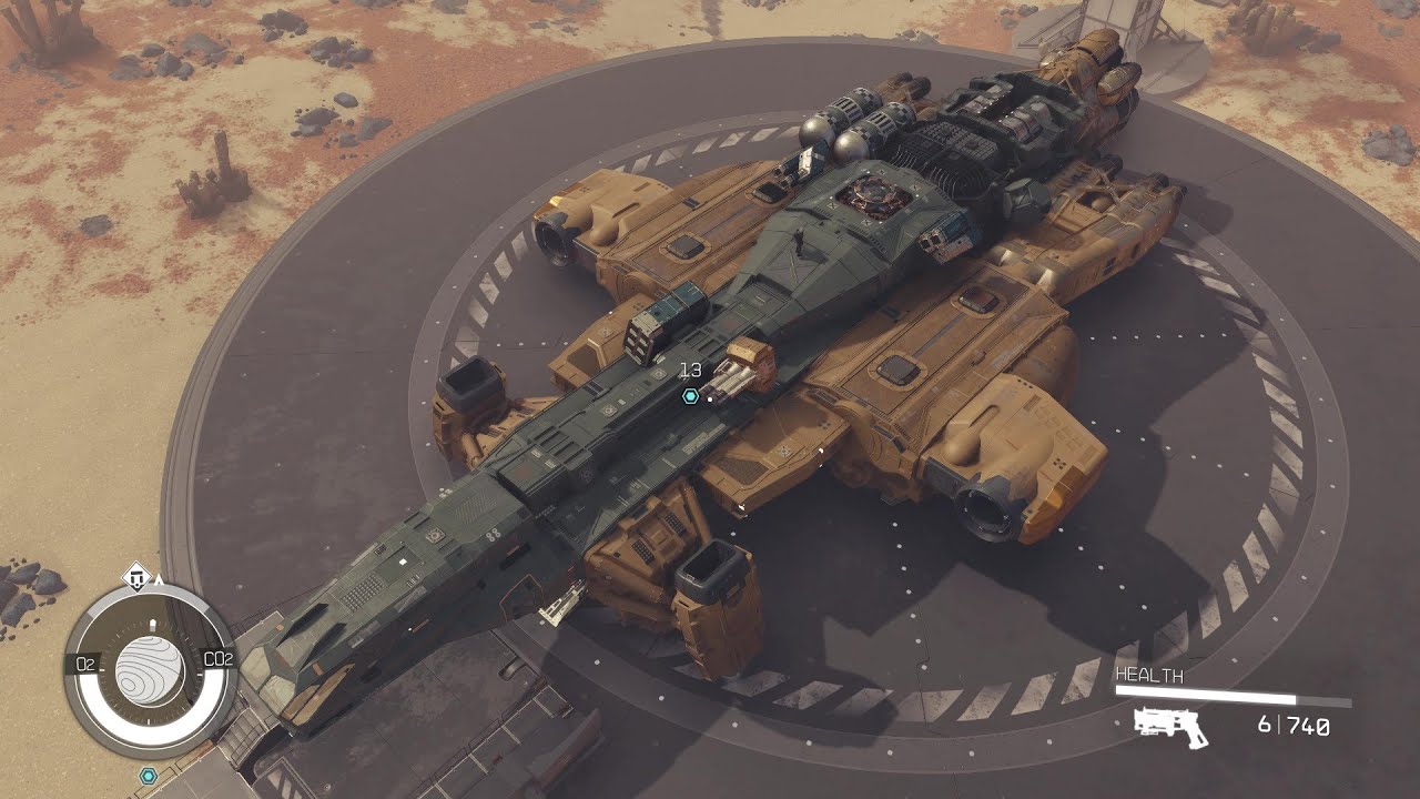 Starfield Spacer Coyote III Many Engines A Rank Ship Interior and ...