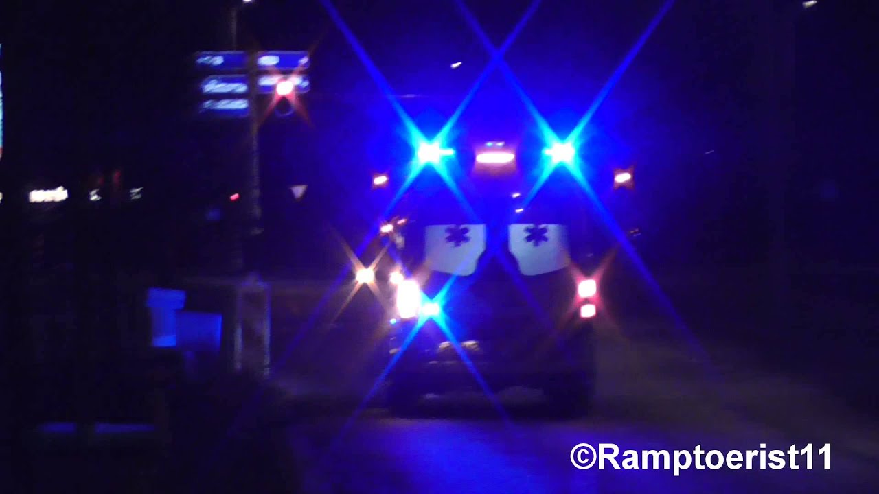 B1 (A1) Ambulance 17-155 vanaf B1 Maasstad ziekenhuis naar het EMC ...