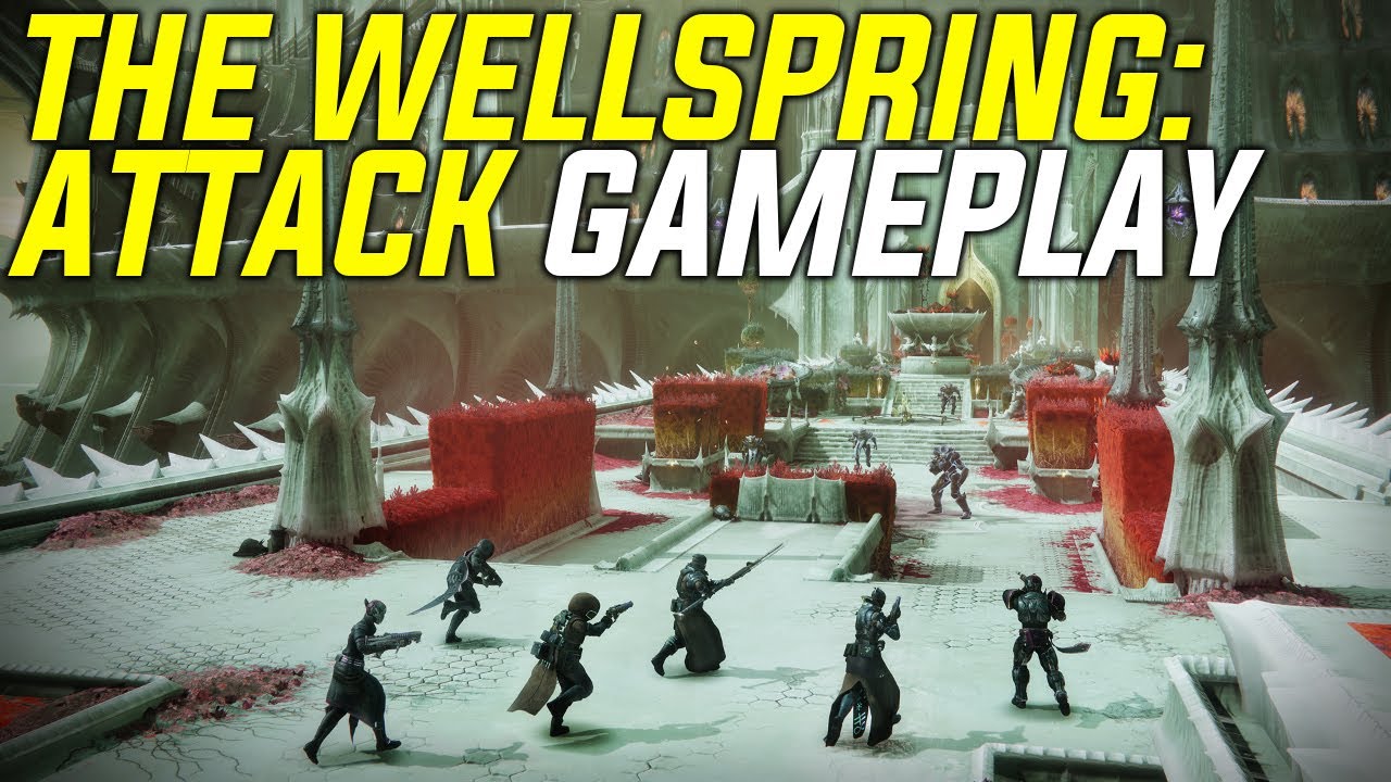 Destiny 2: The Wellspring: Attack Gameplay (The Witch Queen) - YouTube