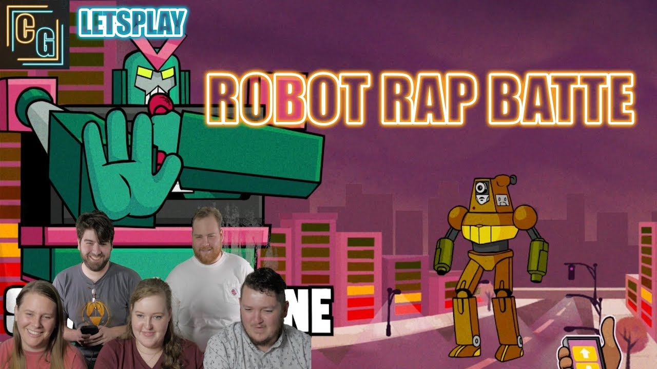 ROBOT RAP BATTLE: Jackbox Party Pack 5 Lets Play - YouTube