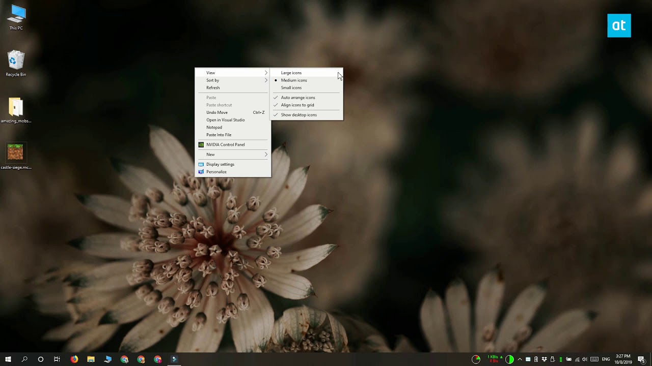 How To Resize Desktop Icons On Windows 10 YouTube how-to-resize-desktop-icons-on-windows-10-youtube