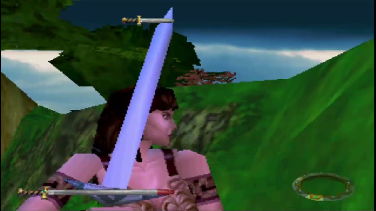 Ps1 xena warrior princess level 5 gameplay - YouTube