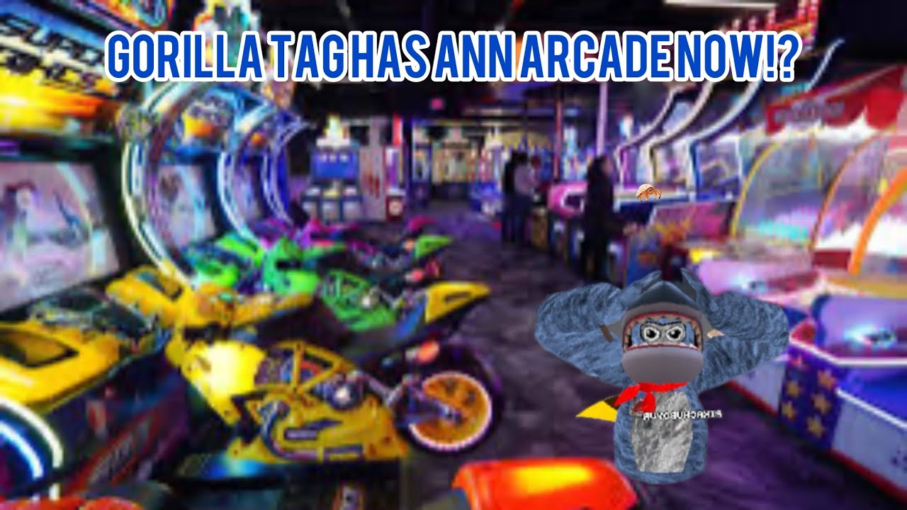 Gorilla tag has an arcade now! - YouTube