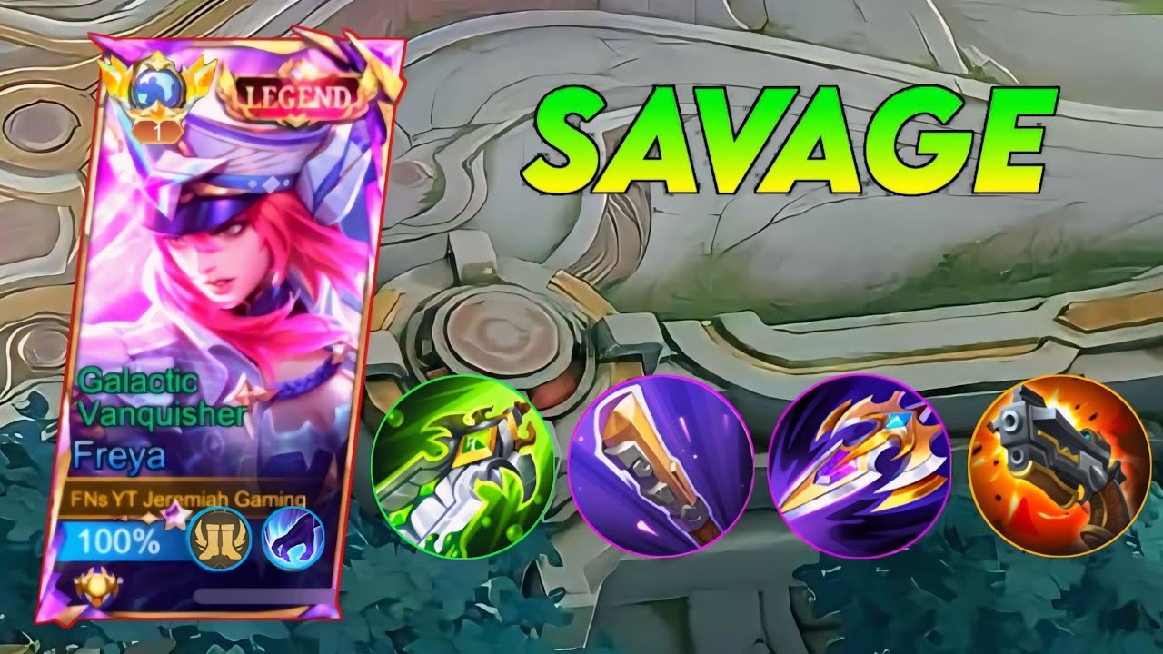 FULL ROTATION JUNGLE FREYA NO CUT GAMEPLAY ( EASY SAVAGE?? ) FREYA BEST ...