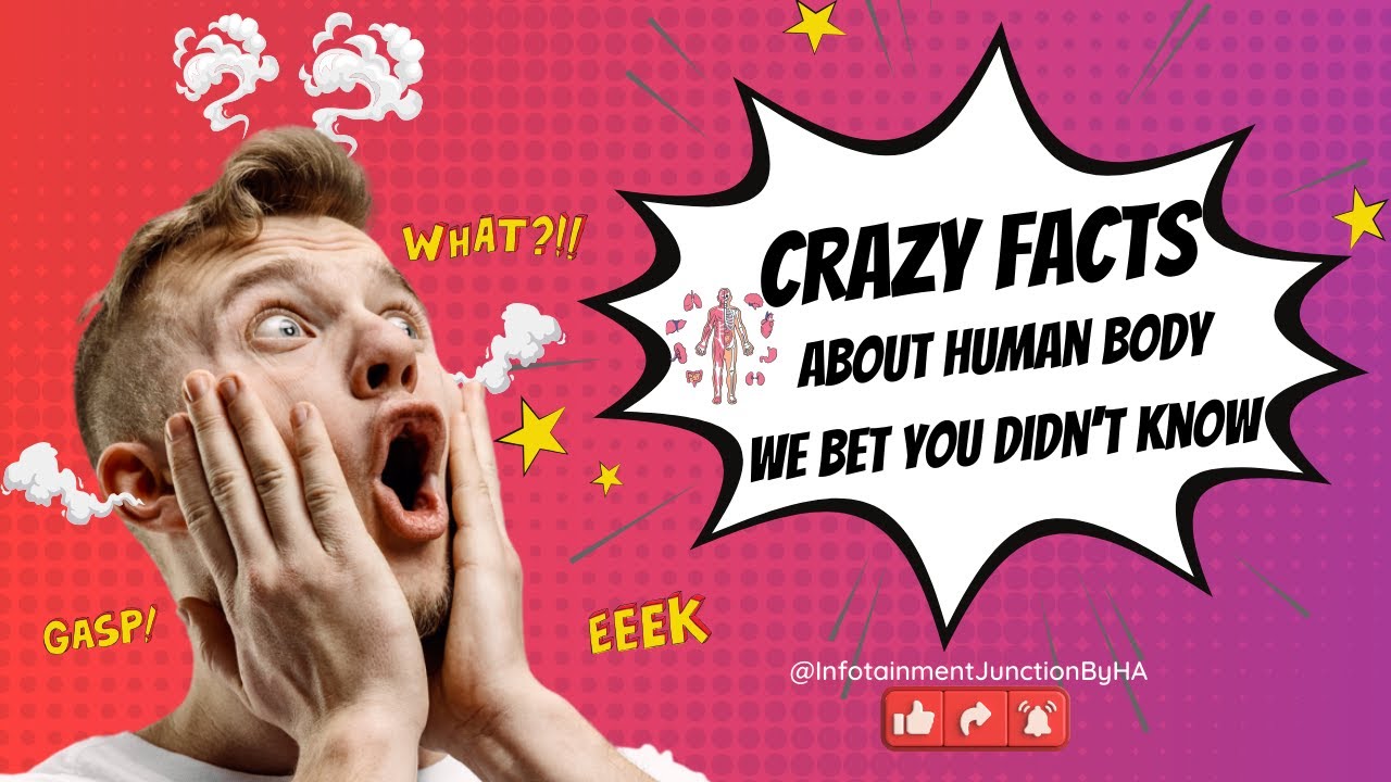 Crazy Facts About Your Body We Bet You Didn’t Know | Human Body Facts ...
