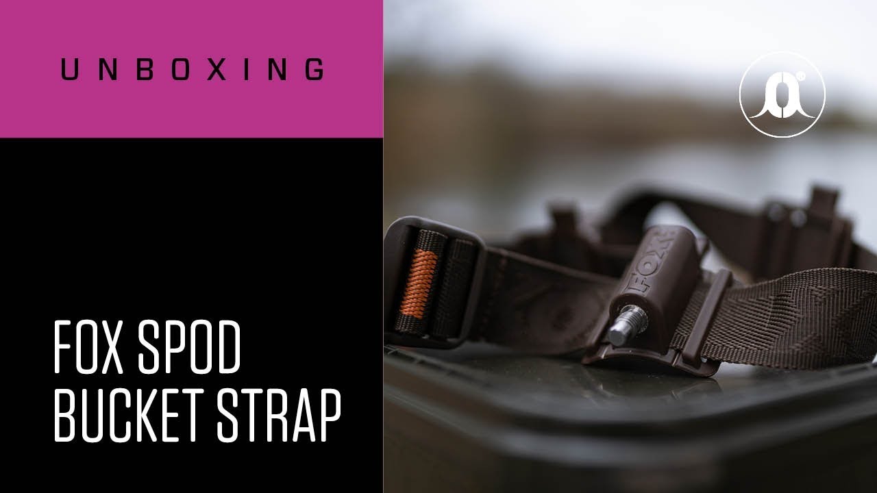 CARPologyTV | Fox Spod Bucket Strap Unboxing Review | How to use Fox's ...