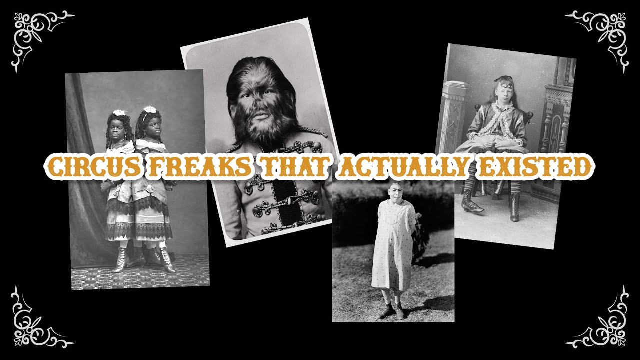 Circus Freaks That Actually Existed | Vol 1 - YouTube