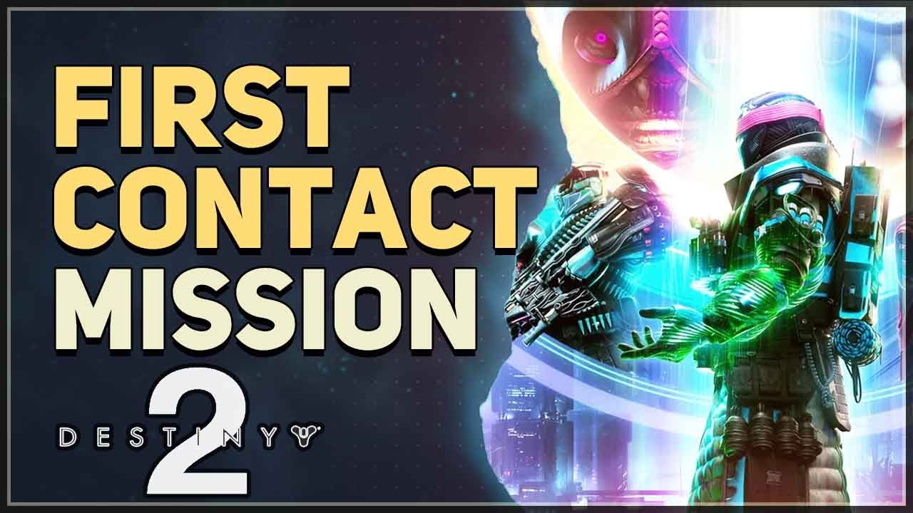 First Contact Destiny 2 Lightfall - YouTube