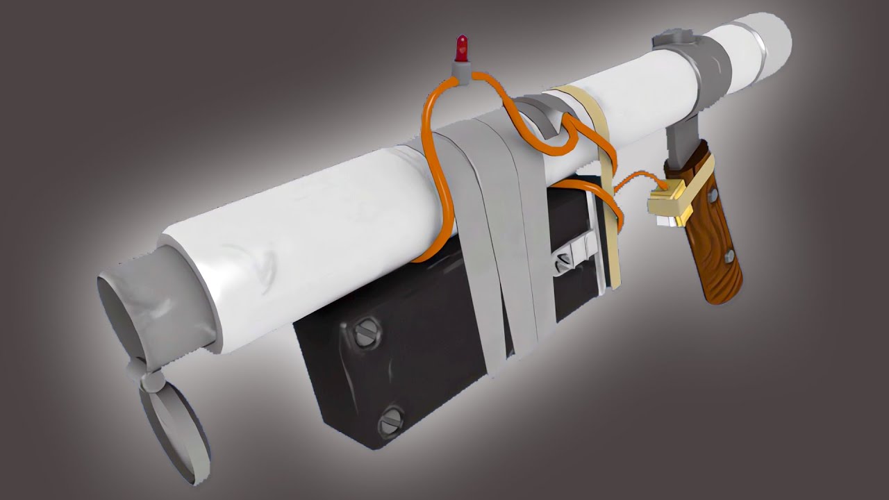 TF2 Pyro Shoots Fireworks - YouTube