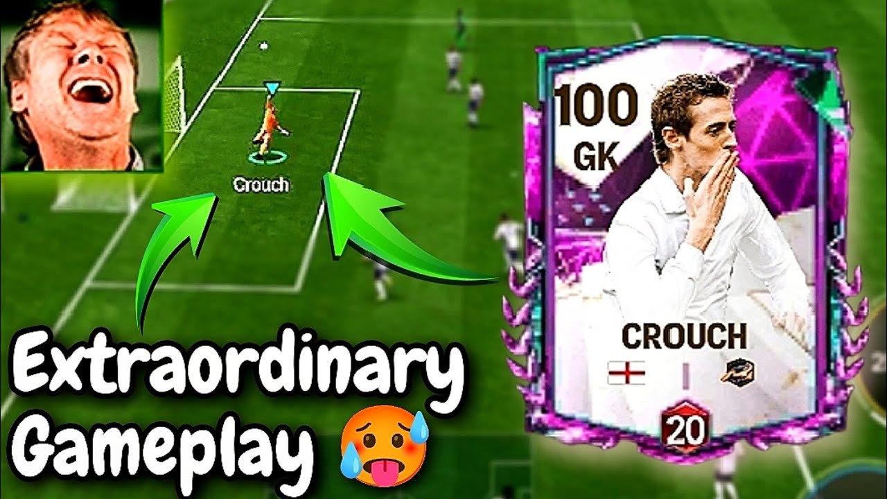 GK PETER CROUCH'S REVIEW IN FC MOBILE || SHAPESHIFTER PETER CROUCH 🥵 ...